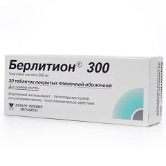 Берлитион 300 − инструкция по применению, отзывы, таблетки, цена, аналоги