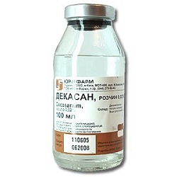 Декасан - инструкция, показания, применение