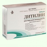 Дитилин - инструкция, применение, показания
